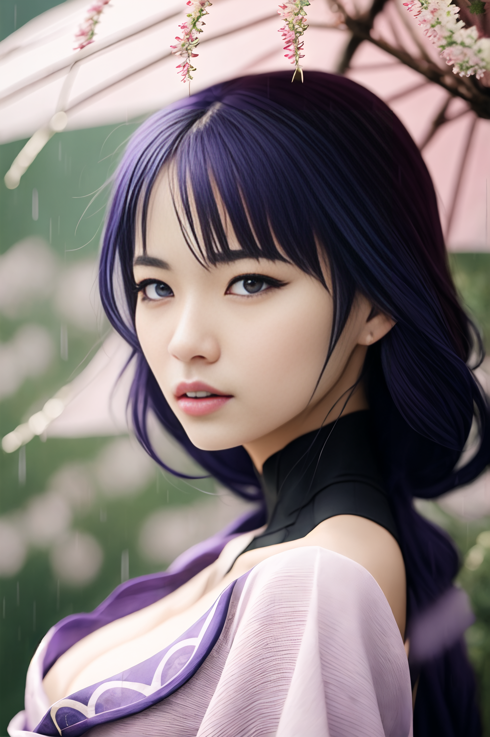 Натурализация персонажей из Genshin Impact Mona Barbara Shogun Raiden Пикабу