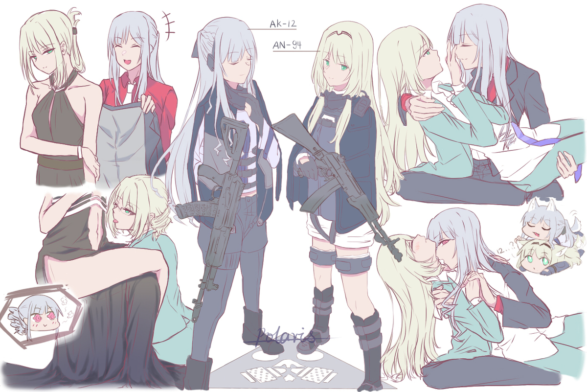 An 94 And Ak 12 Girls Frontline Пикабу