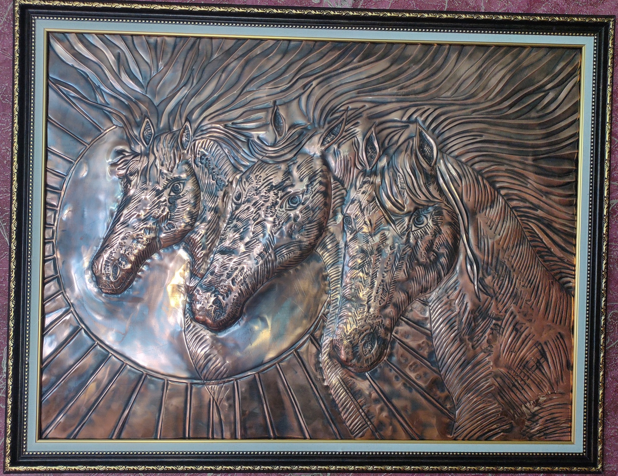 Чеканка." Тройка" | Пикабу