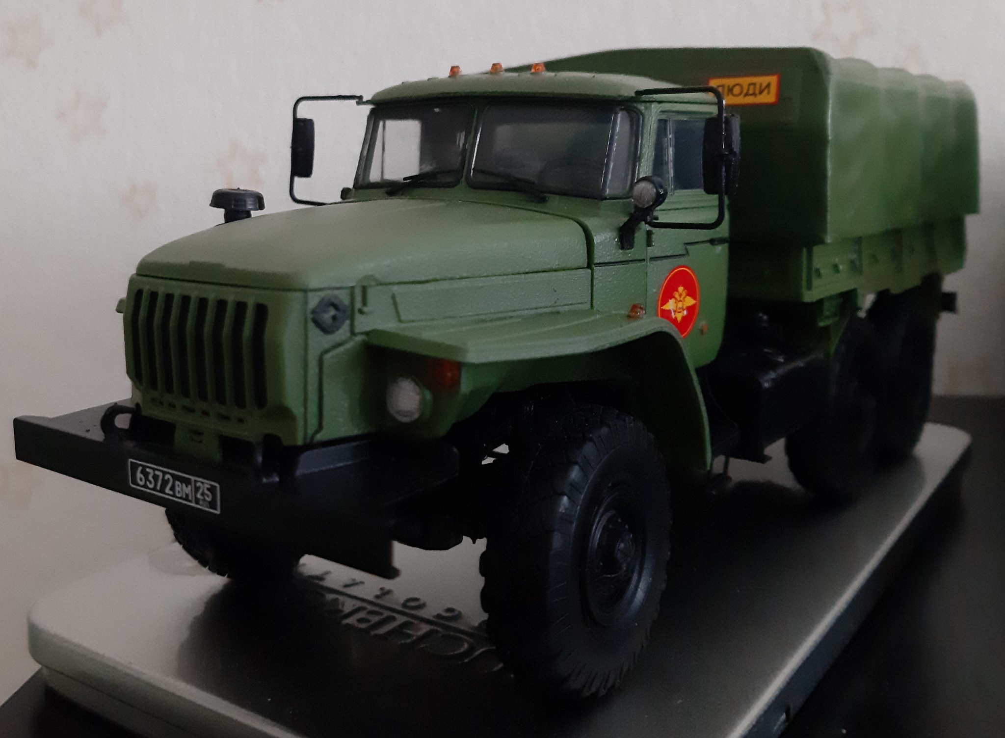 Урал-4320. 1/35 | Пикабу