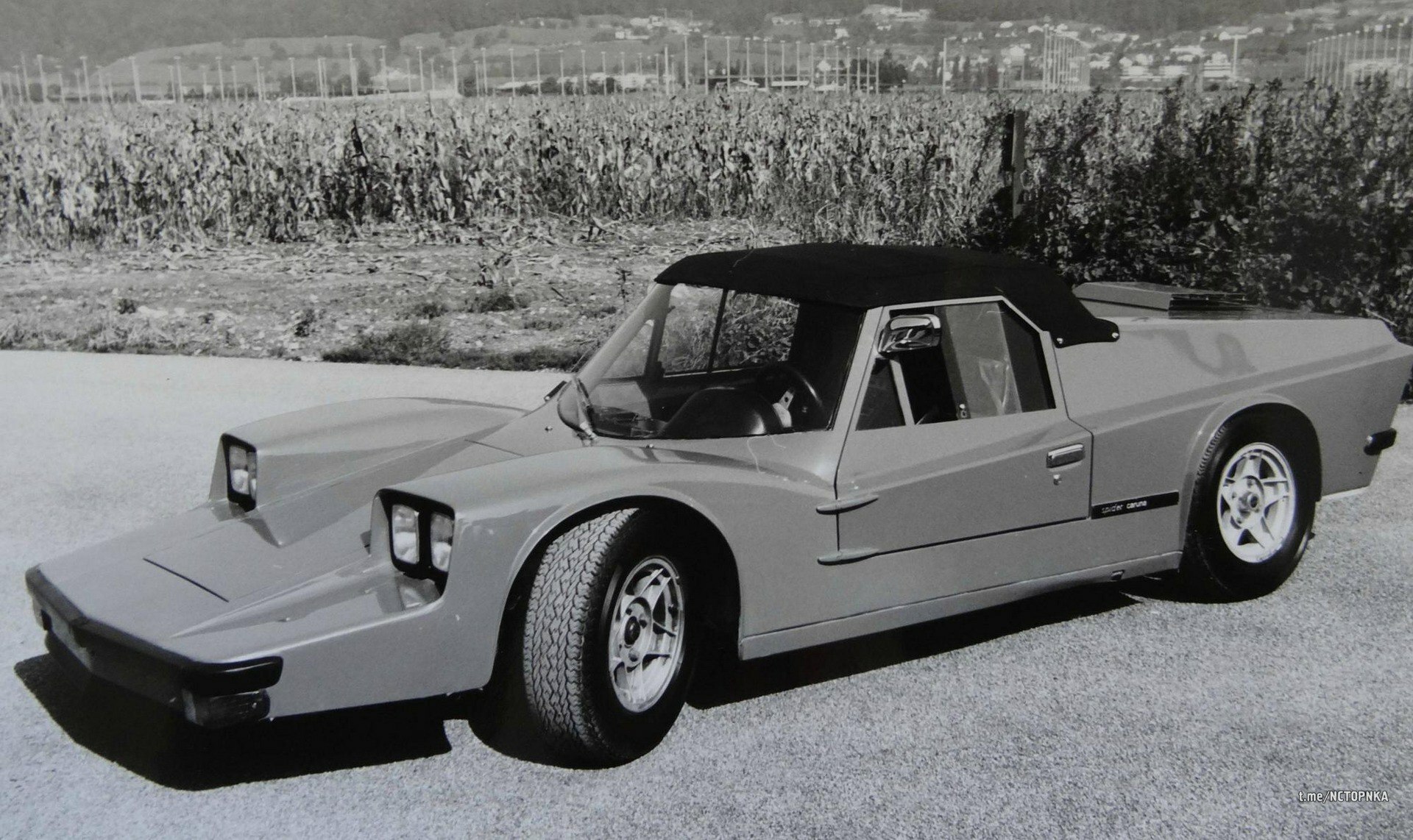 Спортивный автомобиль Spider Caruna был создан в 1973-м швейцарской ...
