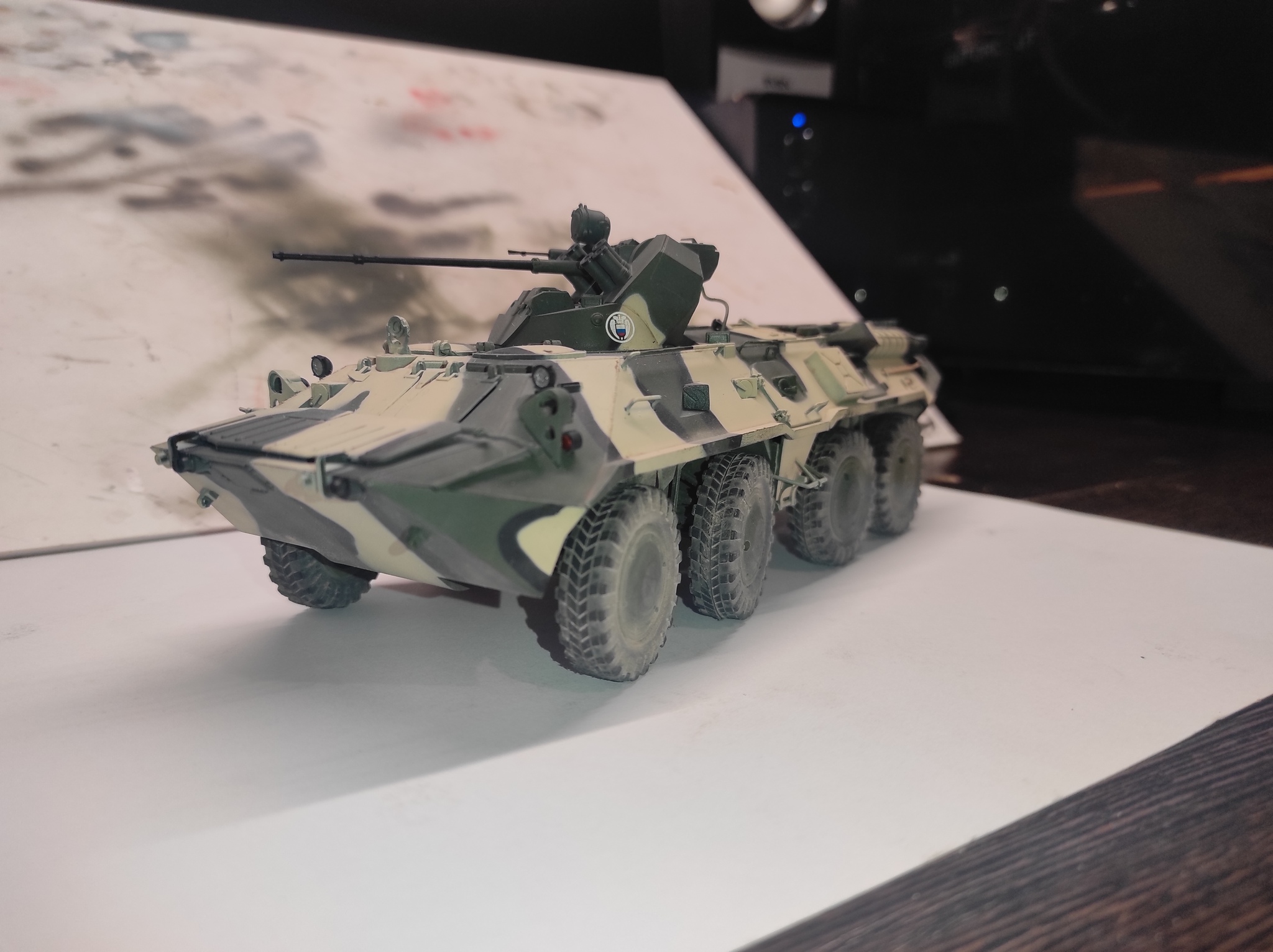 БТР-80А Звезда 1/35 | Пикабу