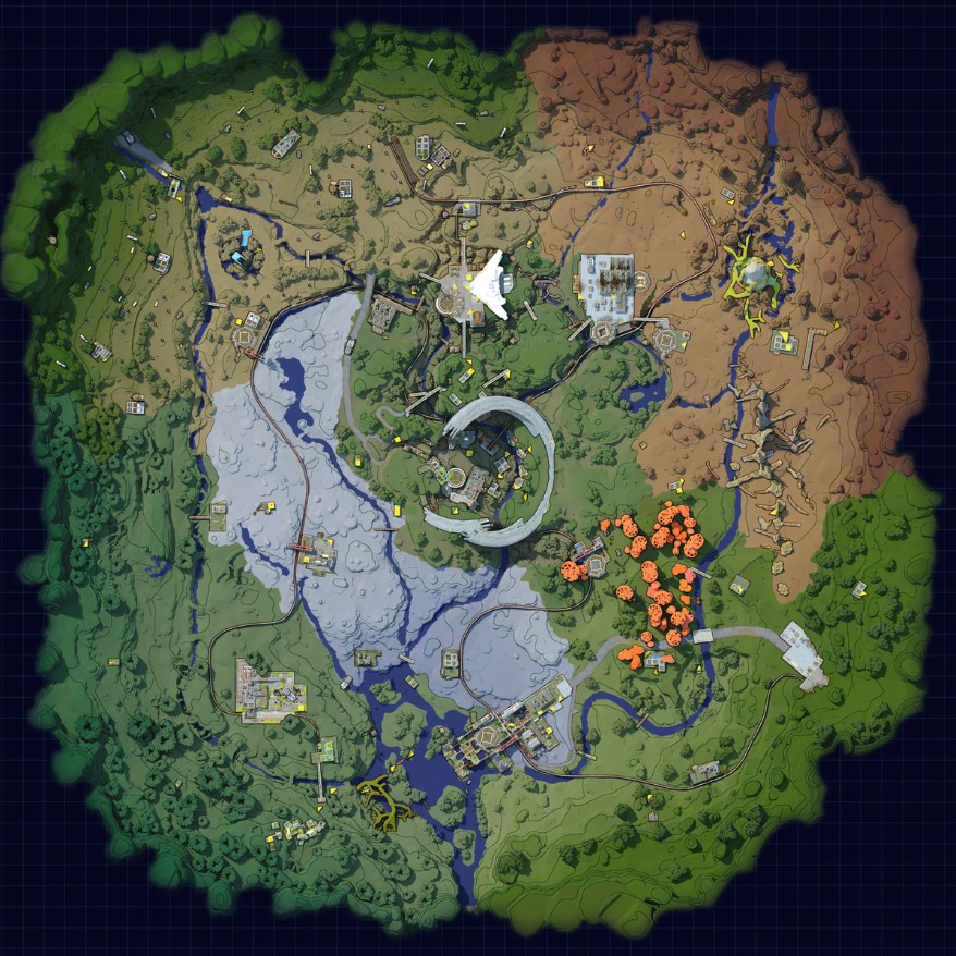 Карта cycle frontier | Obrezka.com