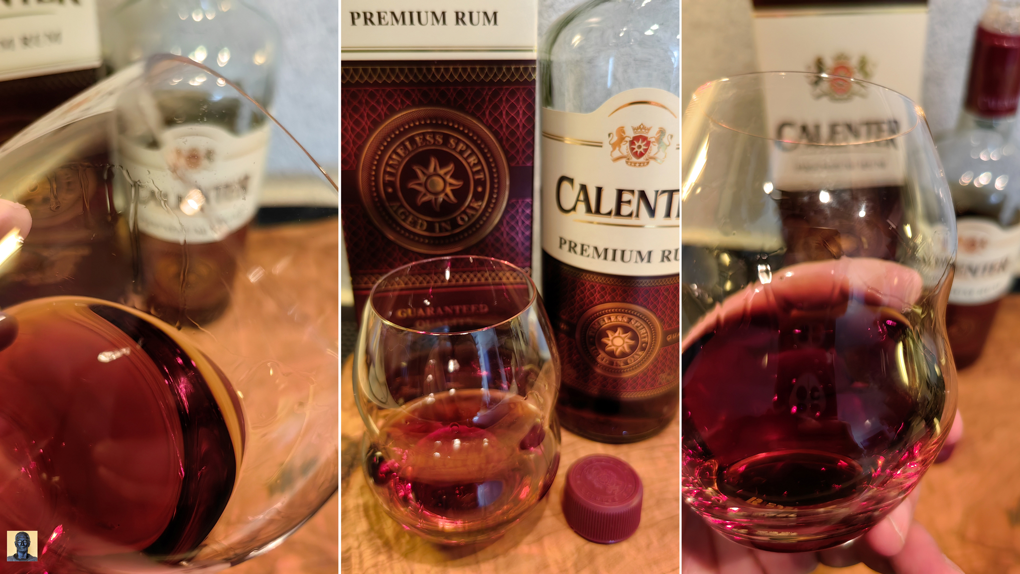 Индийский крепенький и премиальный ром Calenter Premium Rum (42,8%) по ...