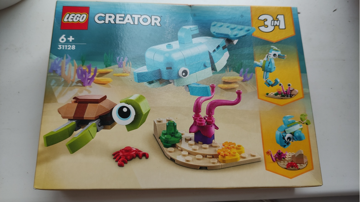 Конструктор LEGO Creator 31128 Дельфин и черепаха - 31.05.23 07:10 | Пикабу