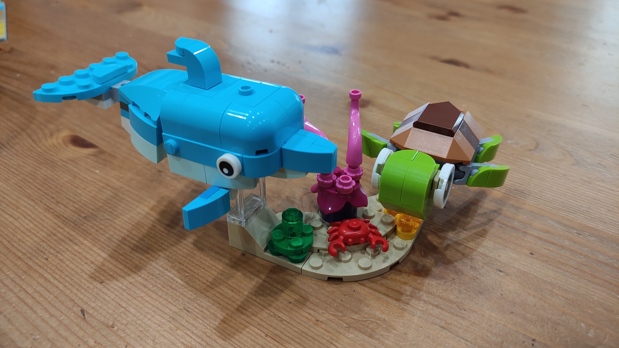 Конструктор LEGO Creator 31128 Дельфин и черепаха - 31.05.23 07:10 | Пикабу