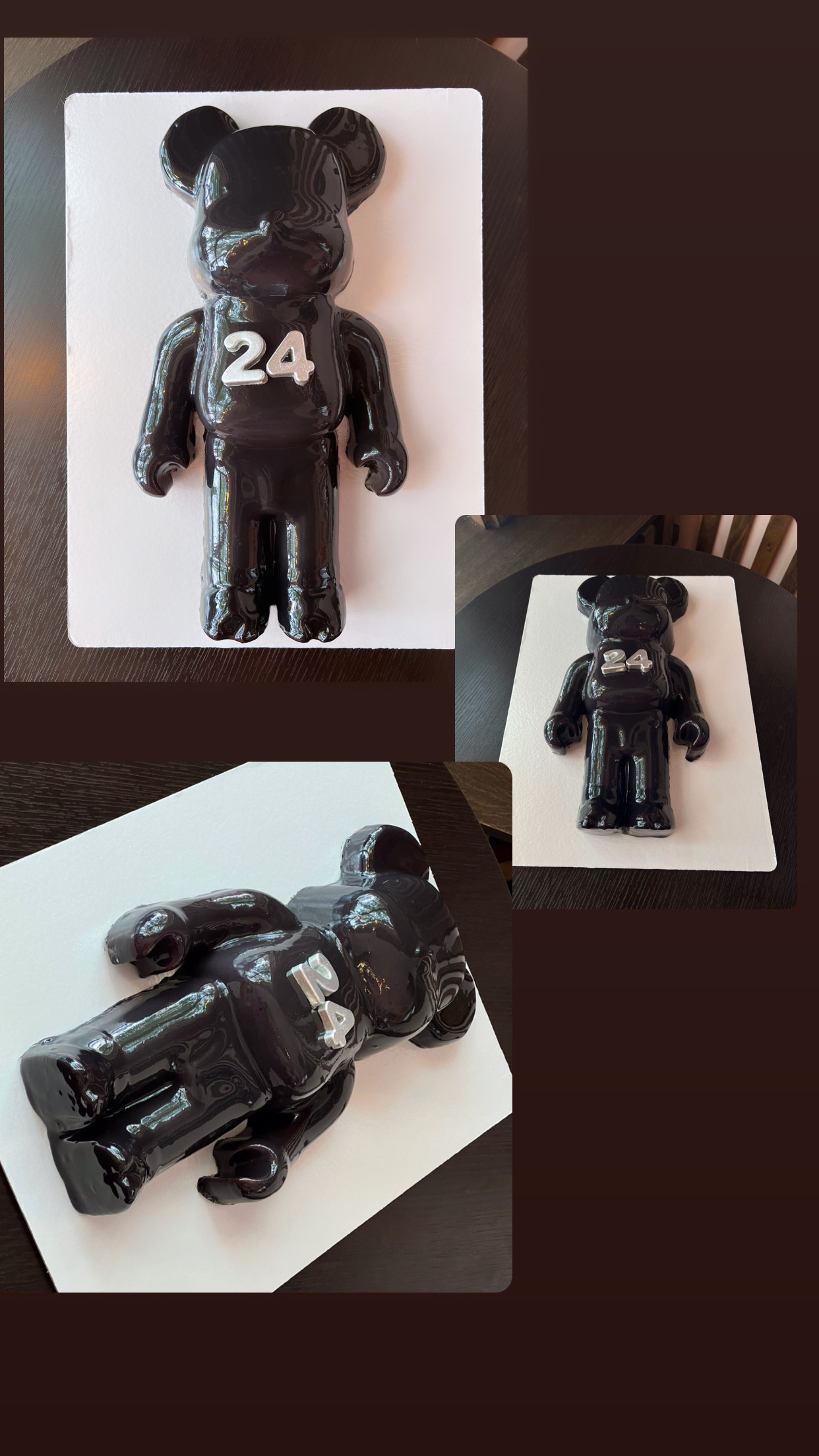 Торт Мишка Bearbrick | Пикабу