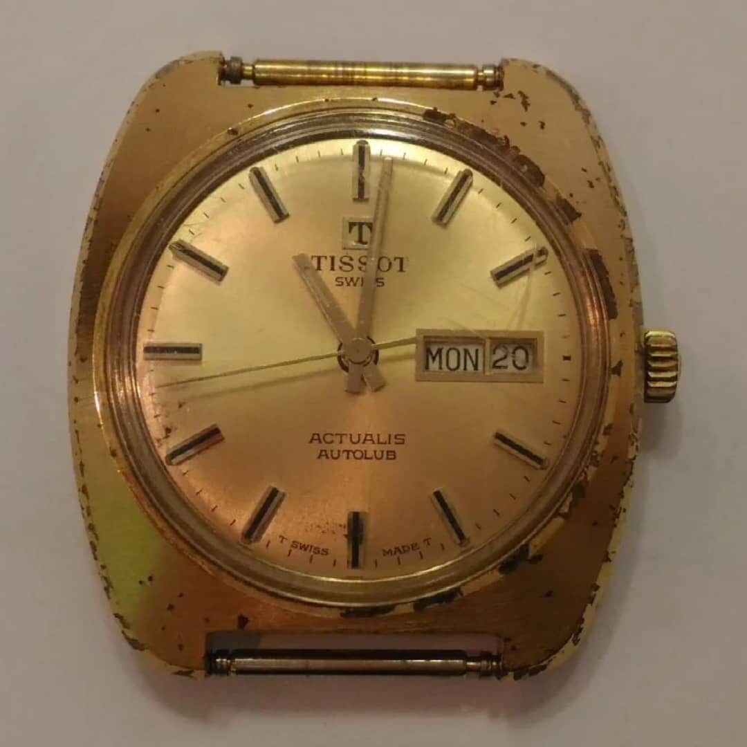 Пластиковый tissot из 70х | Пикабу