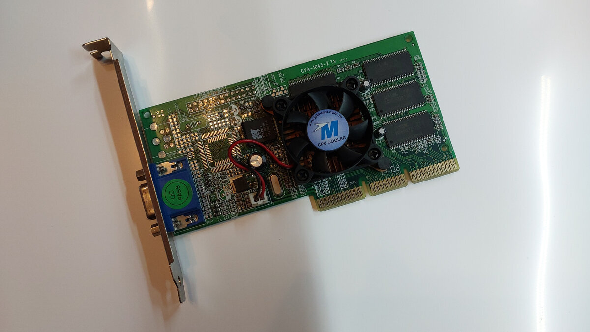 Видеокарты нашей молодости. nVidia GeForce Riva TNT2 M64 - 12.07.23 00: ...