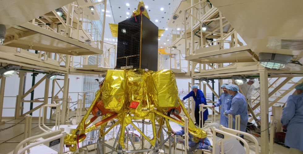 «Луна-25» пристыкована к разгонному блоку «Фрегат». Старт все ближе ...