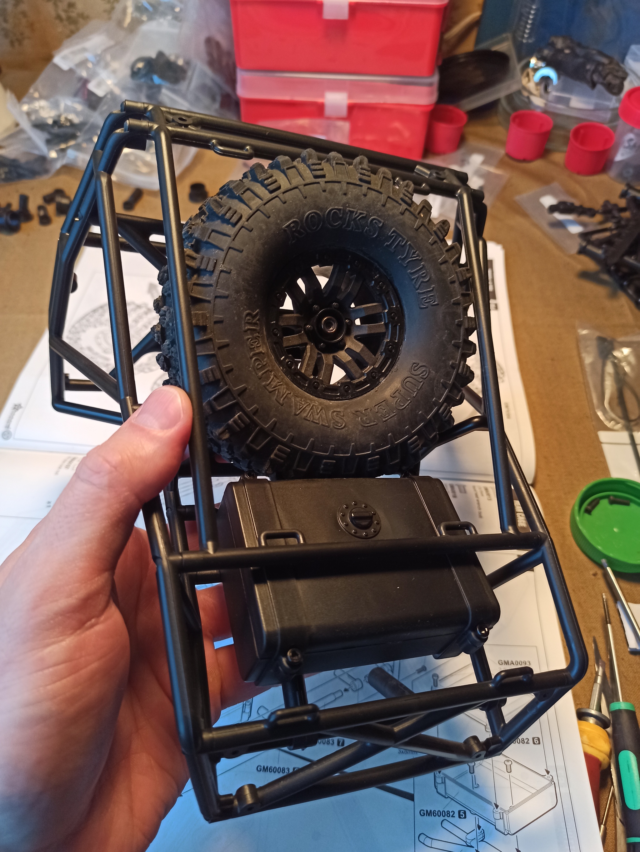 Gmade BOM GS02F Hand Made Kit Part Two | Пикабу