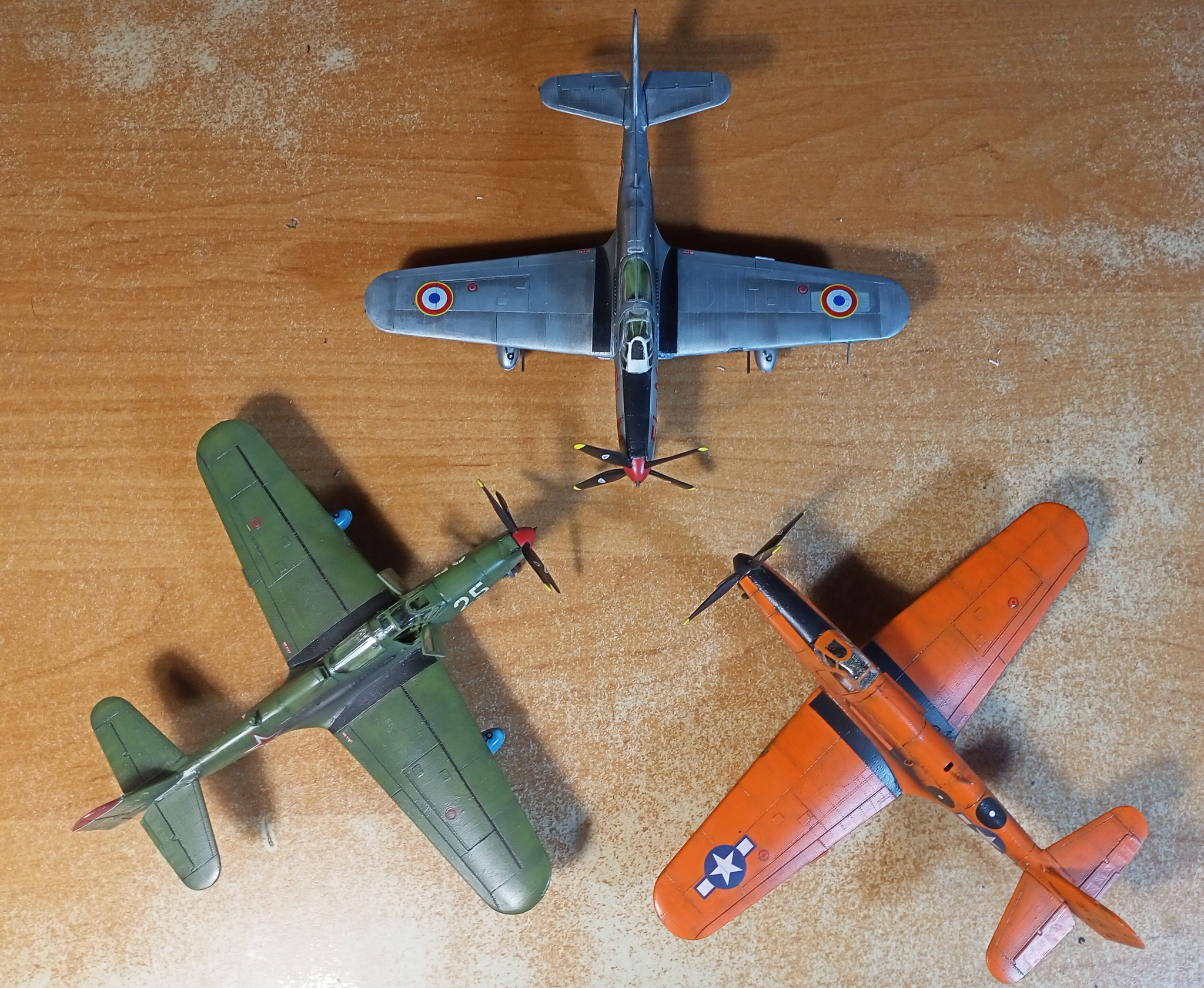 Bell P-63A, P-63C Kingcobra и RP-63G Pin Ball (1/72 Toko). Заметки по ...