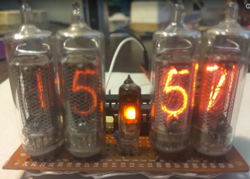 Часы на ИН-16 ATmega8 (Arduino IDE) | Пикабу Часы на ИН-16 ATmega8 (Arduino IDE) | Пикабу
