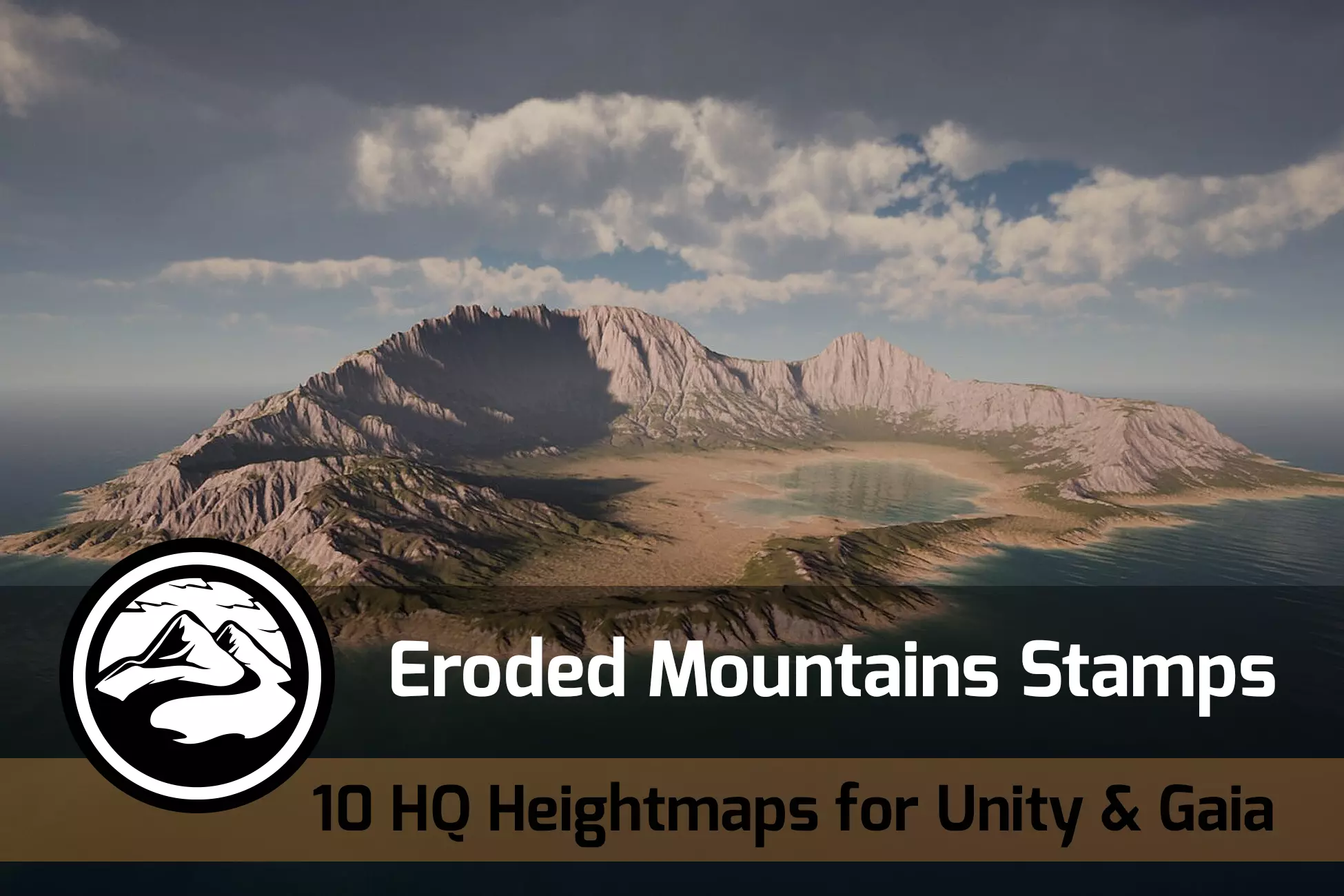 Раздача набора Mega Stamp Bundle c картами рельефов от группы Procedural Worlds на Unity asset ...