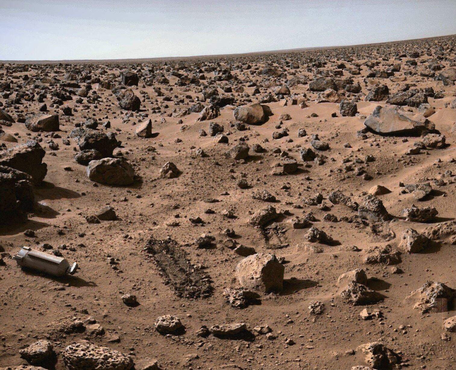 Взглянем на оригинальные фотографии поверхности Марса без обработки ...