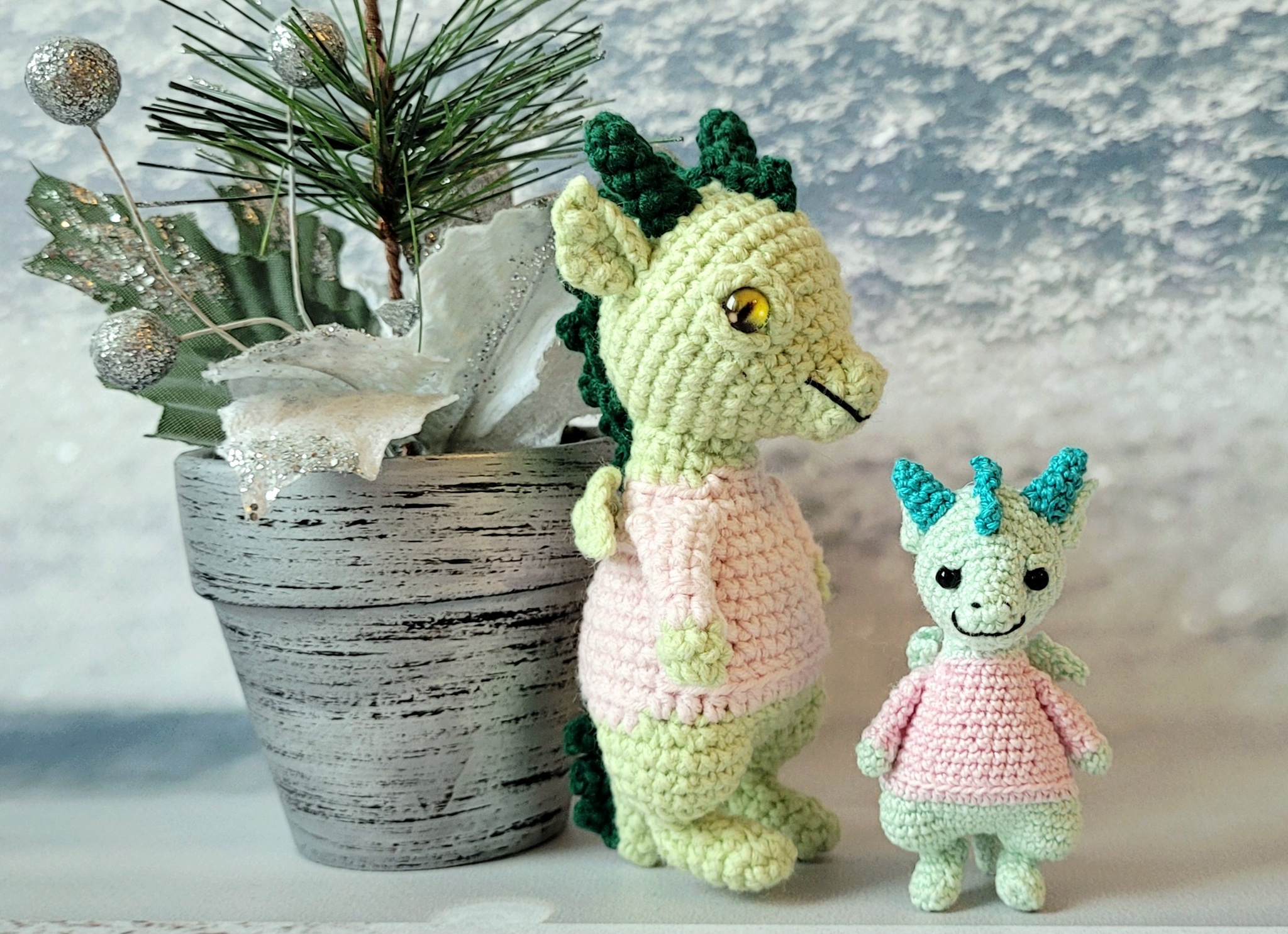 Подборка новогодних драконов амигуруми - 03.12.23 13:45 | Пикабу