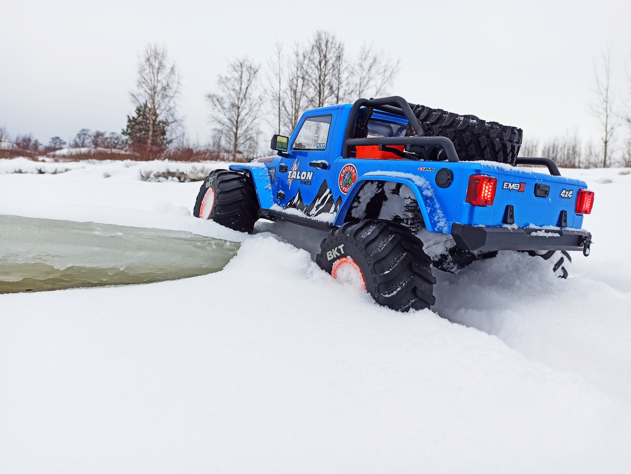 DBX-07 & EMO X Winter Offroad buggy & trophy | Пикабу