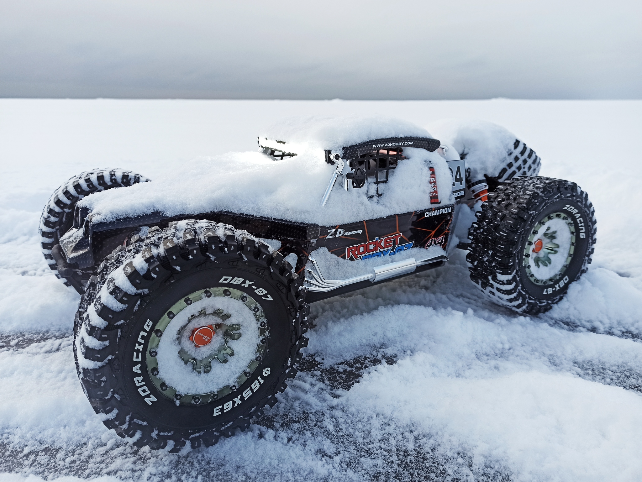 DBX-07 & EMO X Winter Offroad buggy & trophy | Пикабу