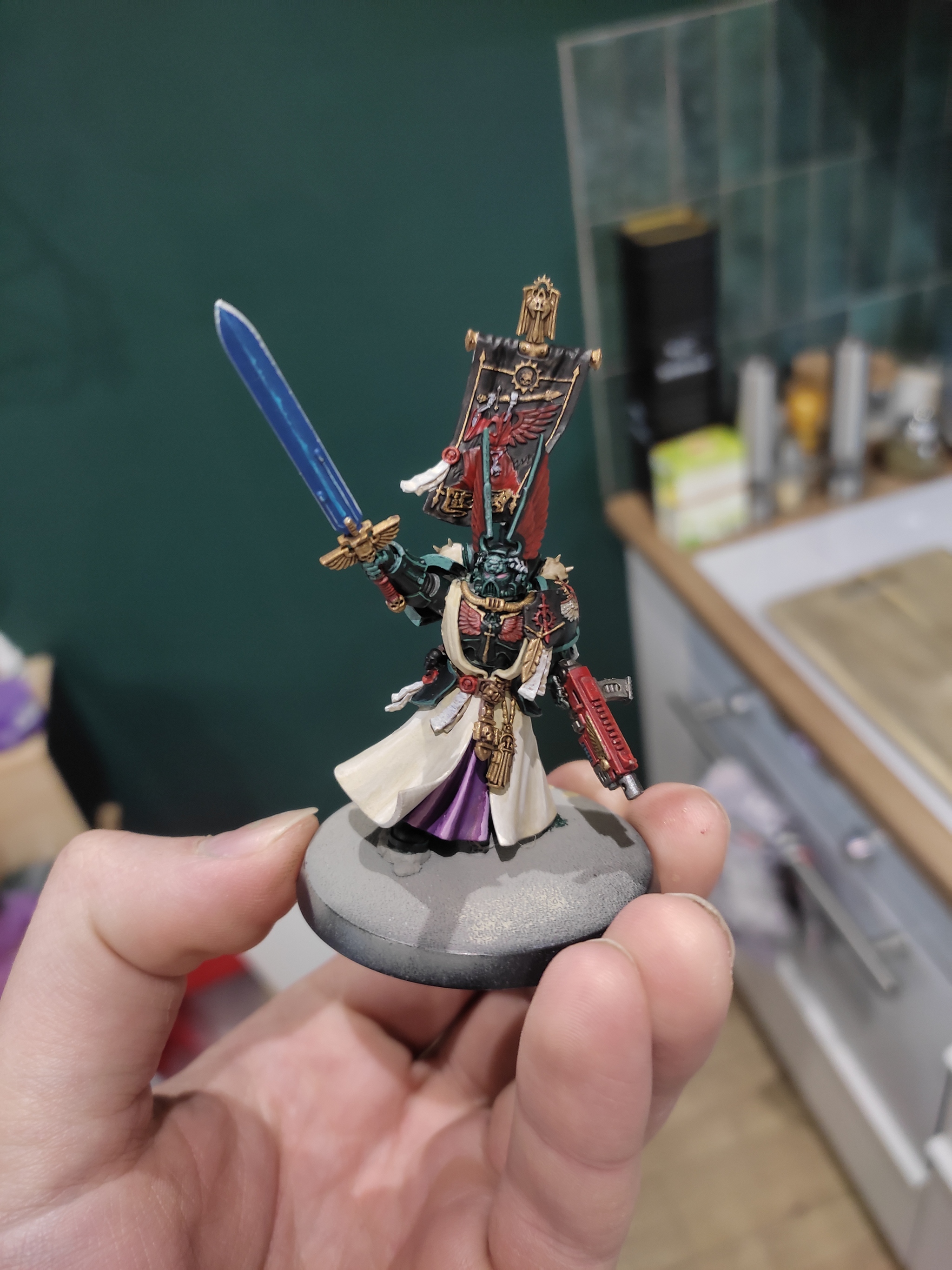 Azrael. Dark angels chapter master. WIP | Пикабу