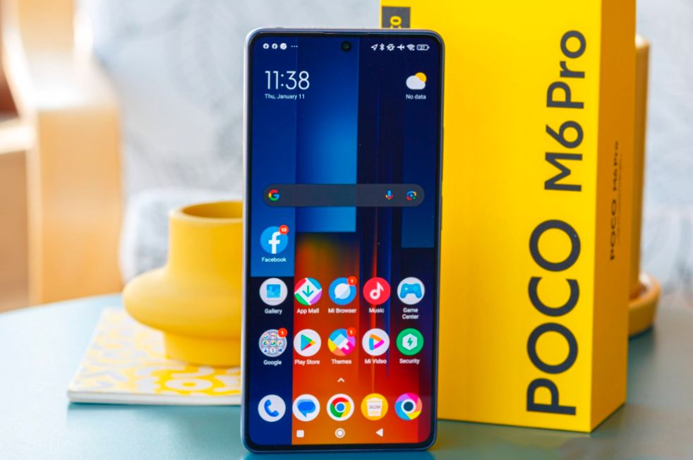 Обзор Poco M6 Pro. Середнячок за 15 000 рублей | Пикабу