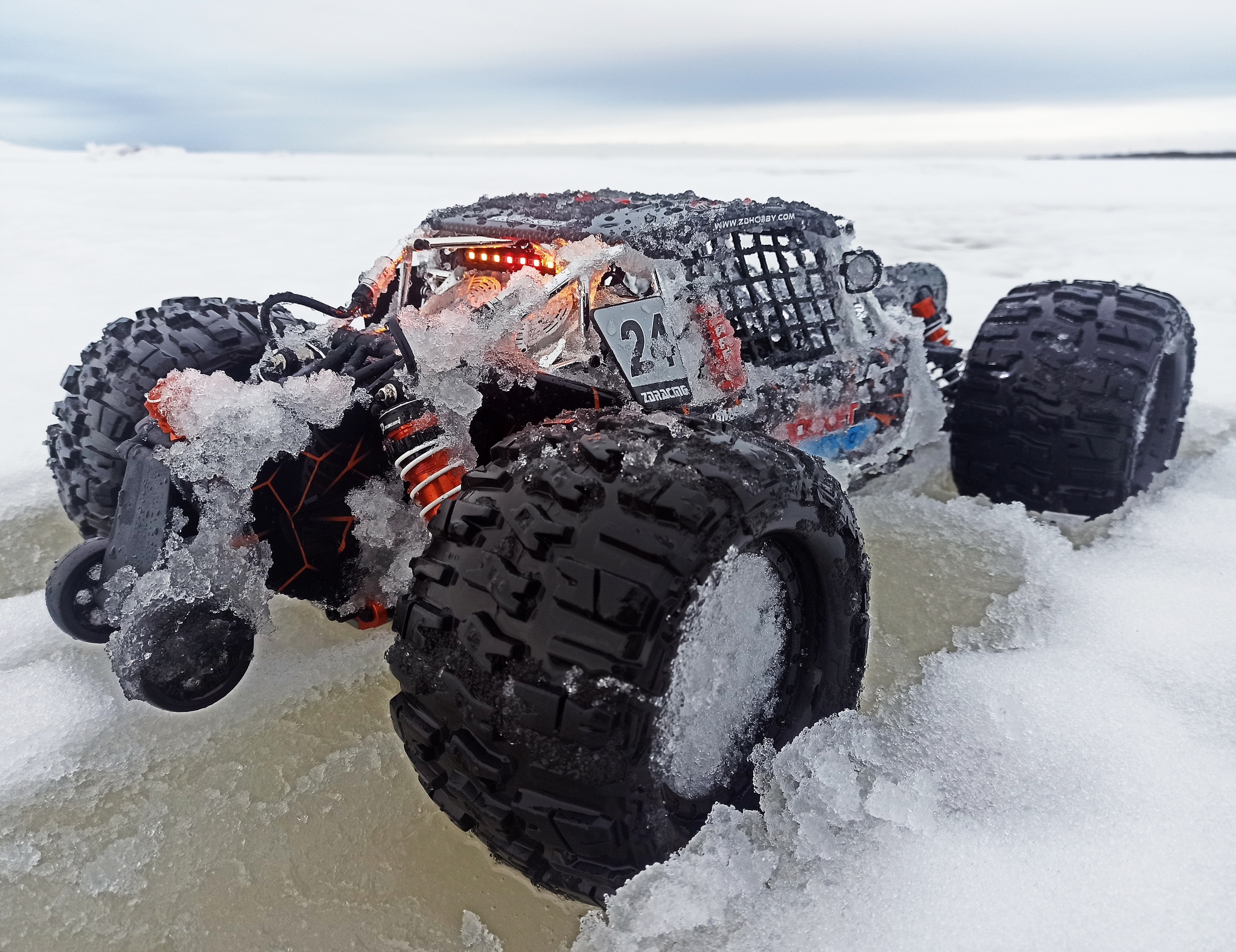 1/7 ZD Racing Rocket Monster buggy dbx07 | Пикабу