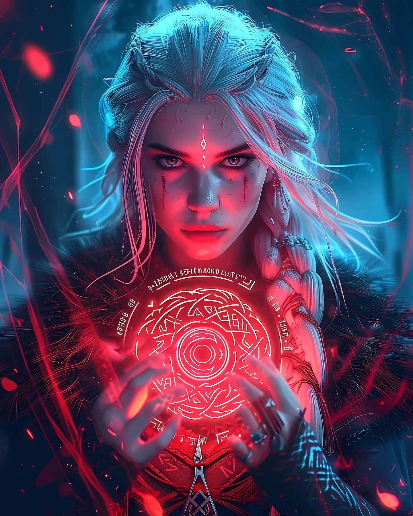 Арт ведьмы | Пикабу