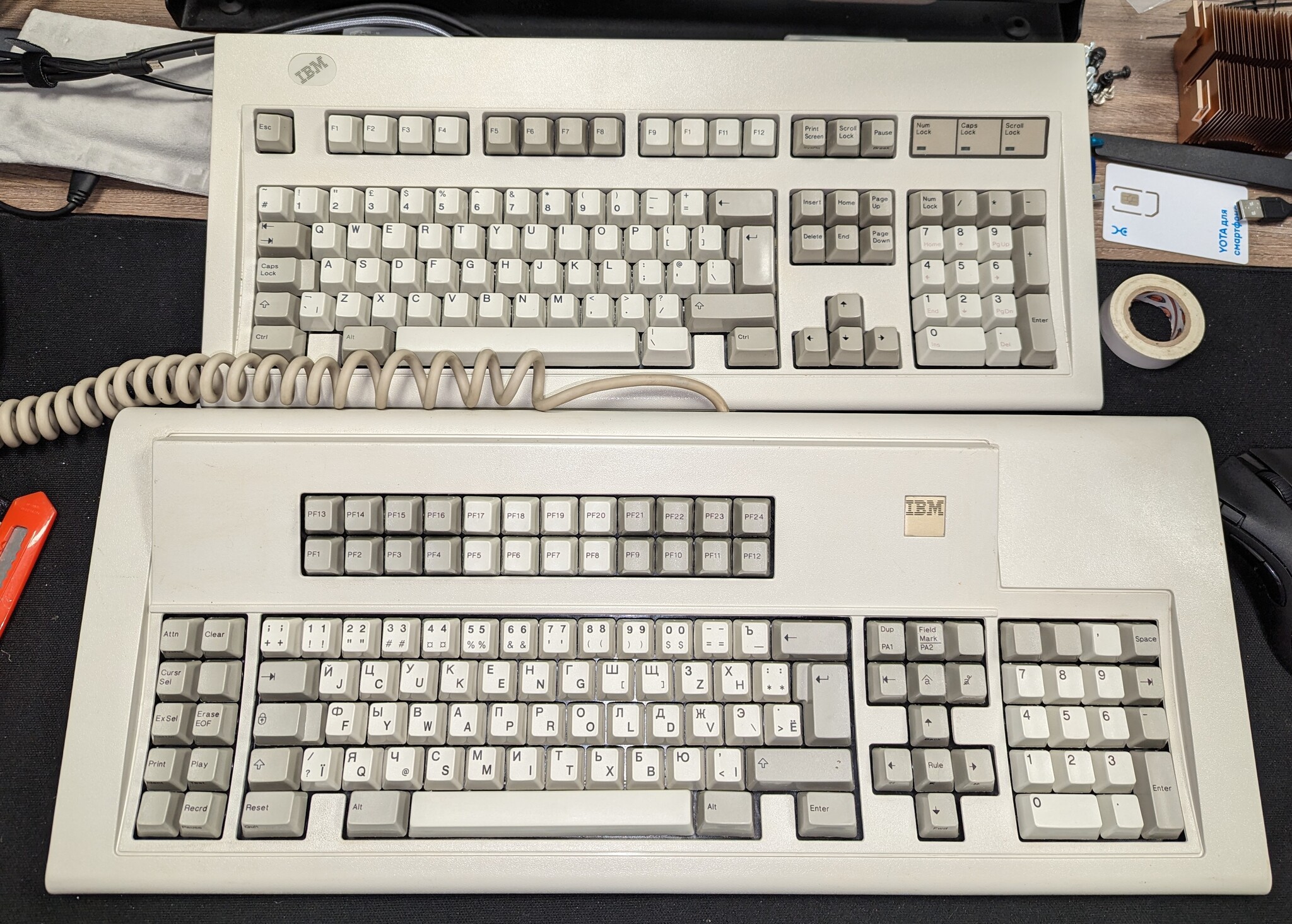 IBM m 122 или как вернуться на 40* лет назад | Пикабу