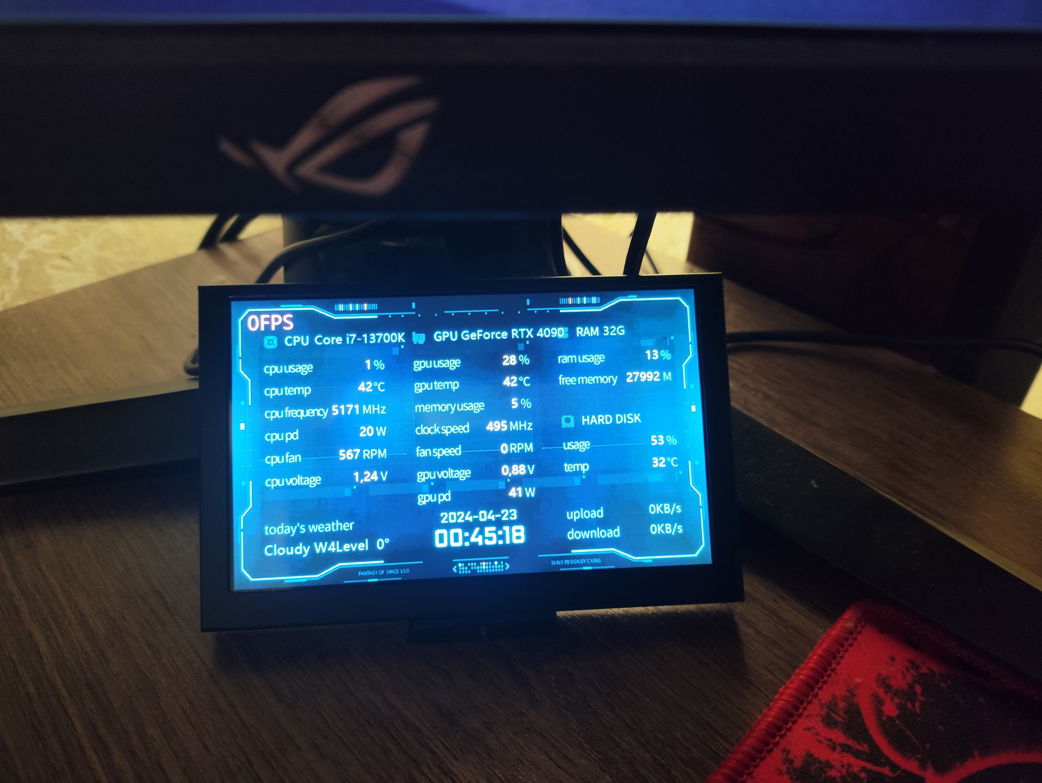 Turing smart screen 5 есть у кого такой мониторчик? | Пикабу