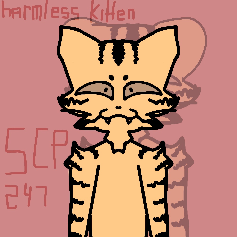Опять рисую, но теперь scp 247 | Пикабу