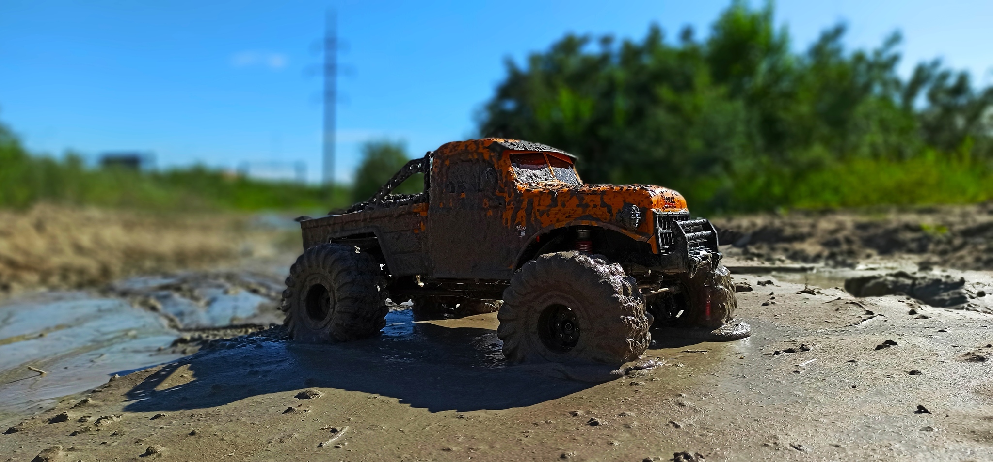 RC Dodge Power Wagon Mudding Compilation Off Road 4x4 Scale Life Hobby ...