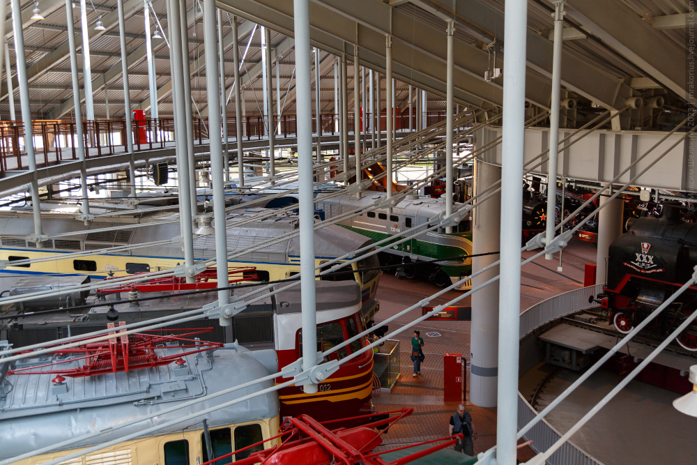 Музей железных дорог России в Санкт-Петербурге. Часть 3 - 04.07.24 15: ...