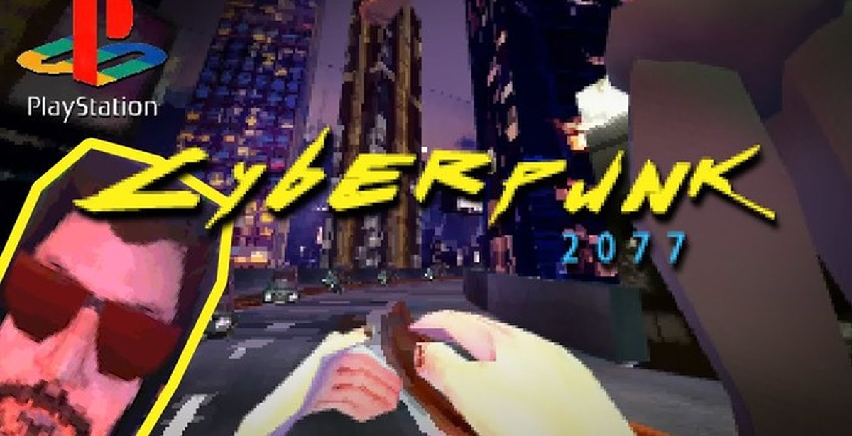 Cyberpunk 2077 PS1 vs PS4 | Пикабу
